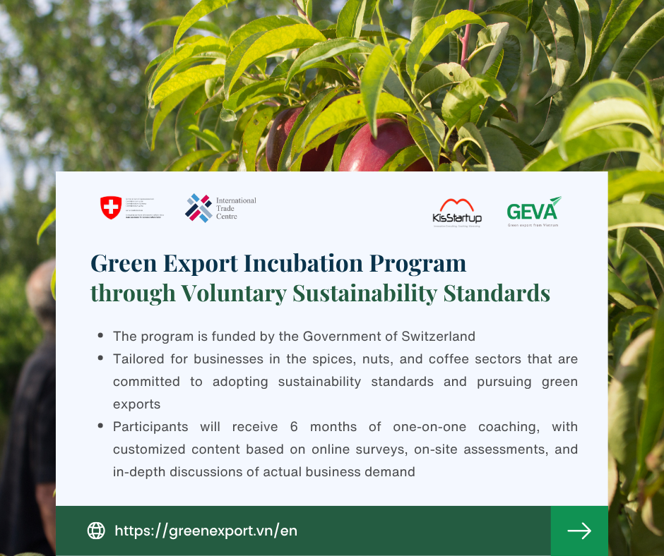 Green Export through VSS Incubation Program | GEVA